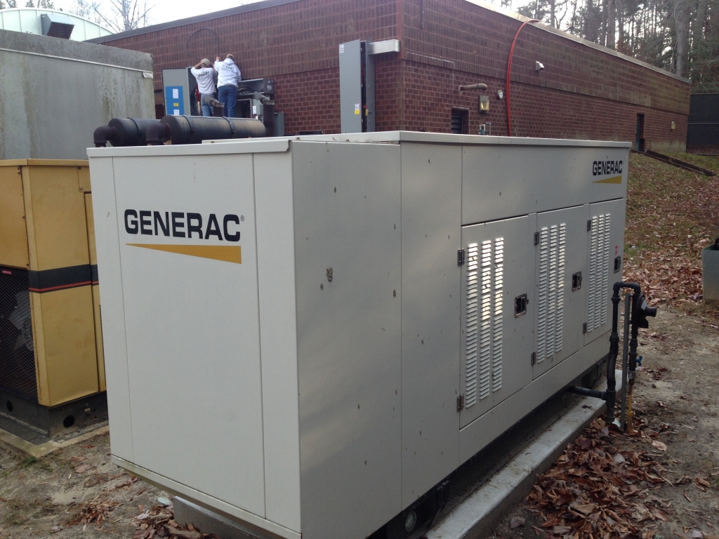 150kw generac generator installed by NNG at gloucester county jail ...