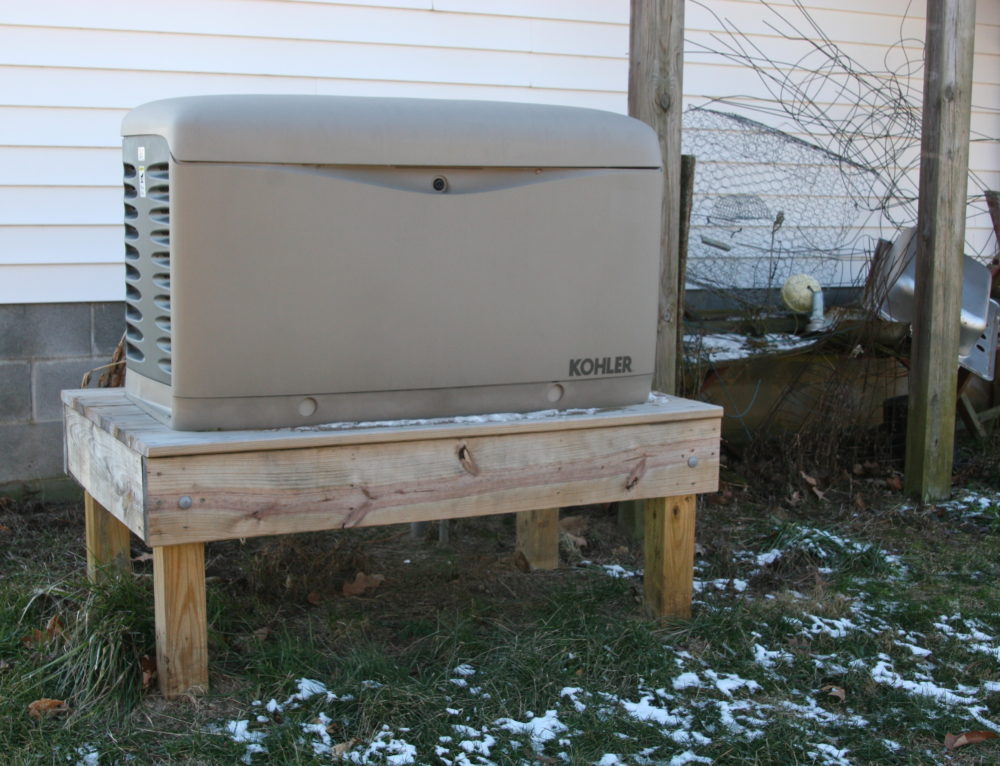 Raised Platform | NNG Automatic Standby Generators