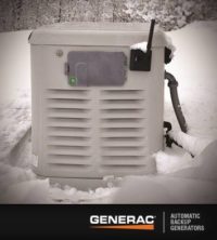 Snow Removal around Generator | NNG Automatic Standby Generators